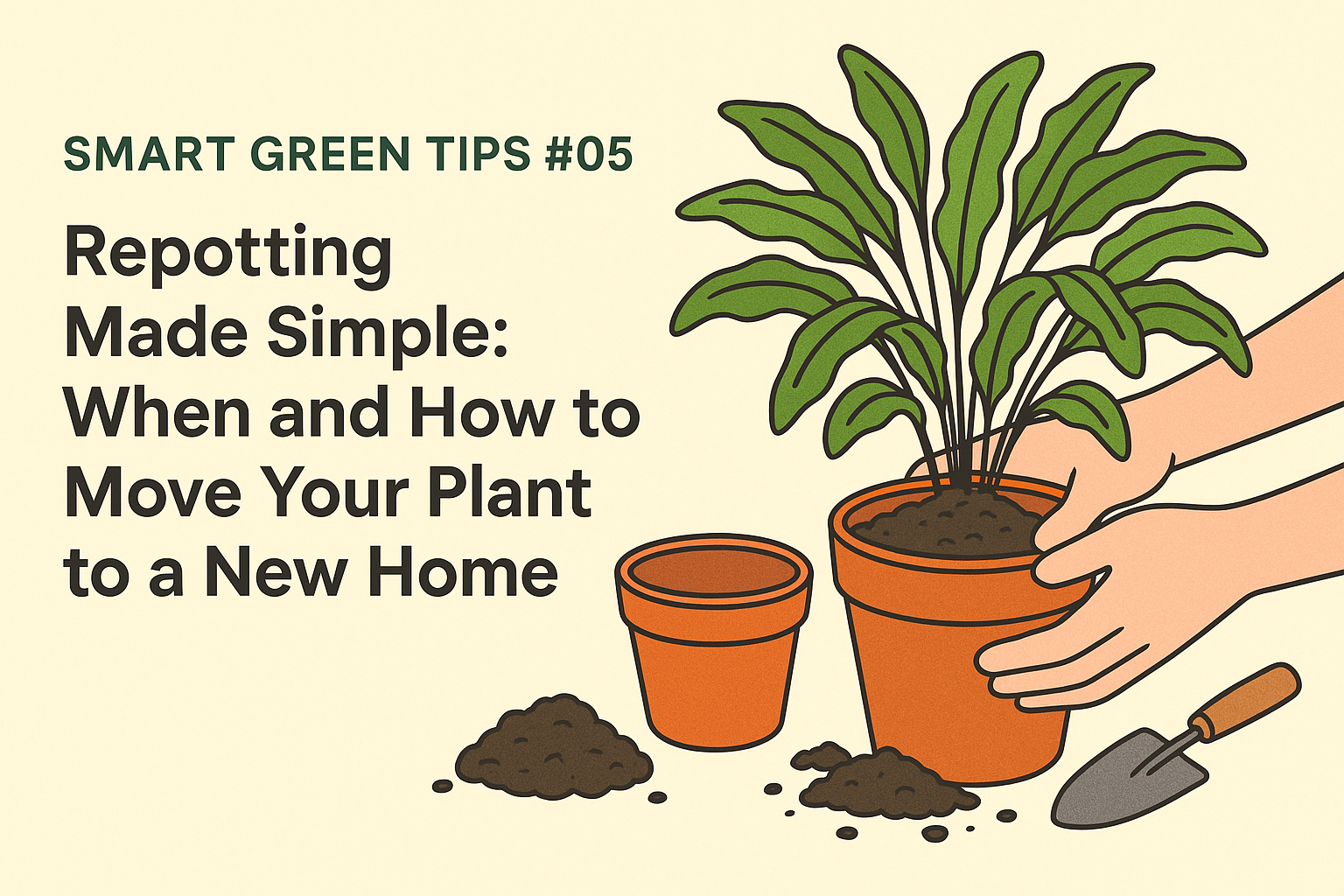 Repotting Made Simple: When and How to Move Your Plant to a New Home ...