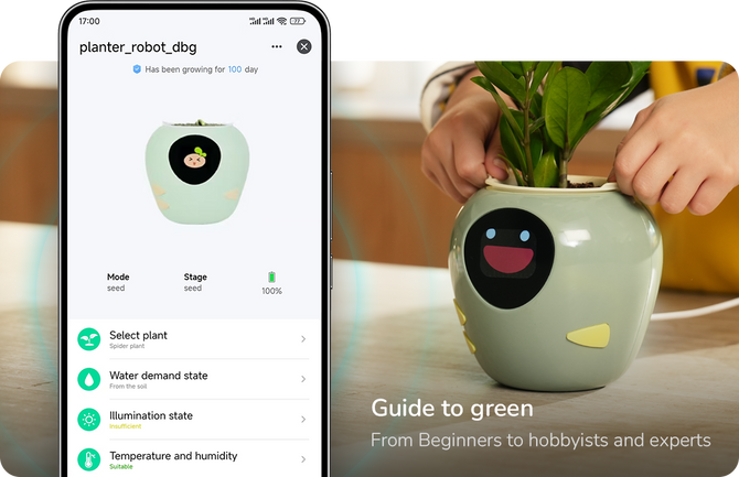 Smart Plant Pot - Allow your plants talk to you - PlantsRobot – Plantsrobot