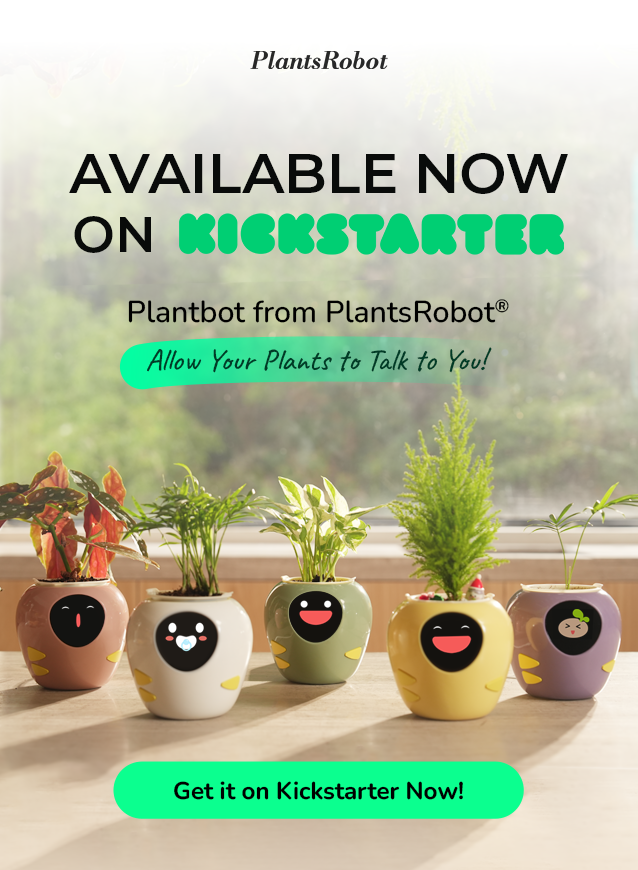 Smart Plant Pot - Allow your plants talk to you - PlantsRobot – Plantsrobot